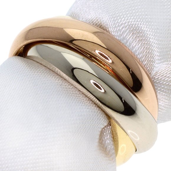 Cartier | Jewelry | Cartier 8k Pink Trinity Ring 49 | Poshmark